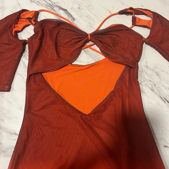 Outcast | Dresses | Generation Outcast Red Cut Out Mini Dress | Poshmark